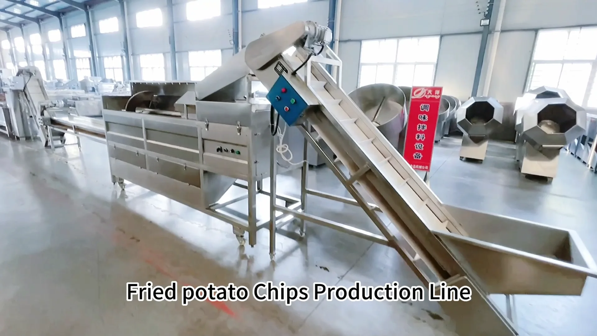 Kls Fully Automatic Potato Chips Making Machine Potato Chips Production ...