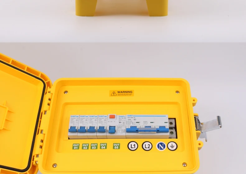 Power Distribution Box for US SS2-50P NEMA 5-20R GFCI Socket