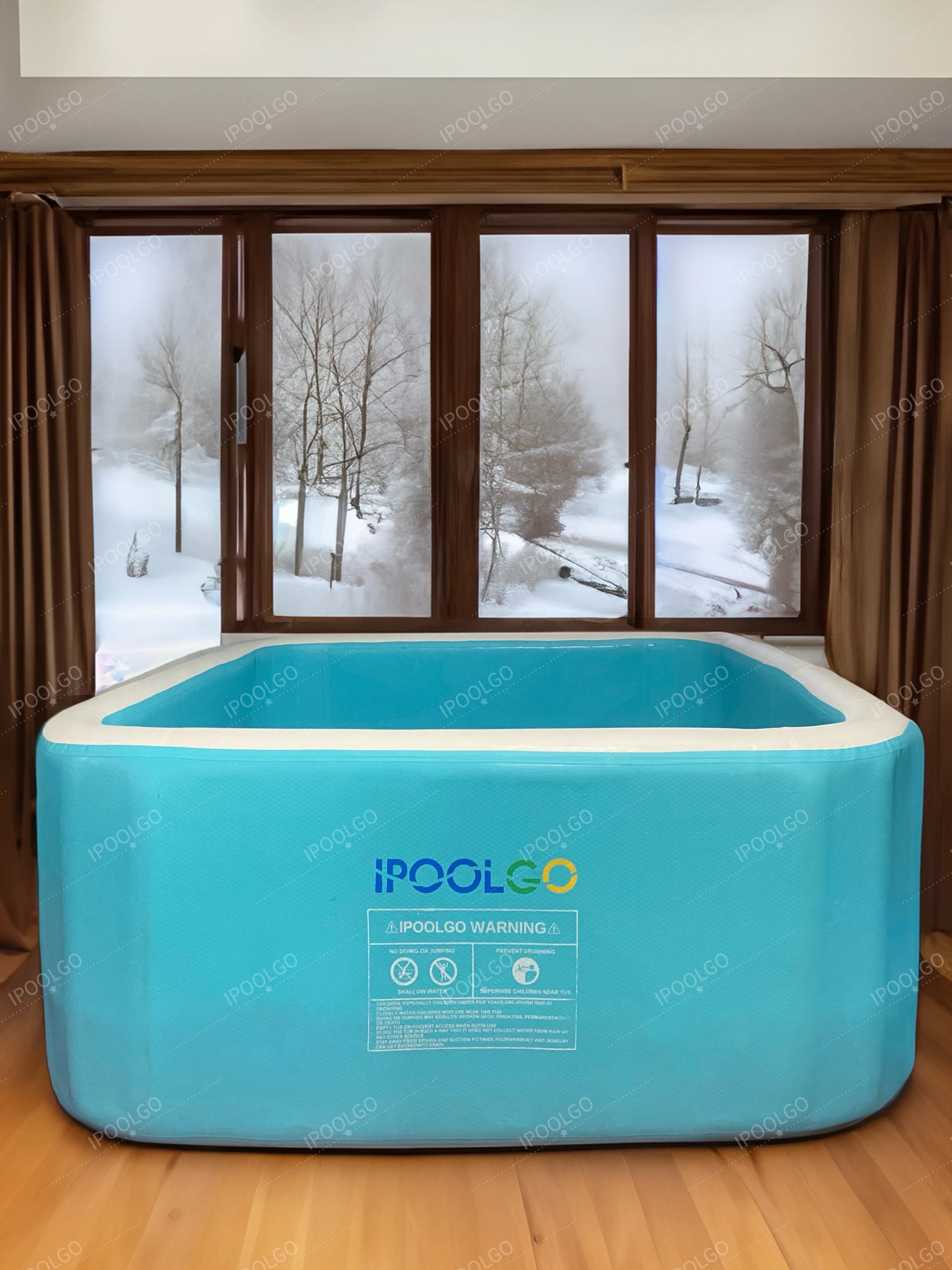 IPOOLGO Inflatable Pools - Customizable for Any Space