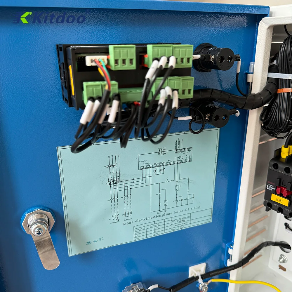 Used Electric Control Panel Box for Cold Storage Room Refrigerator ...