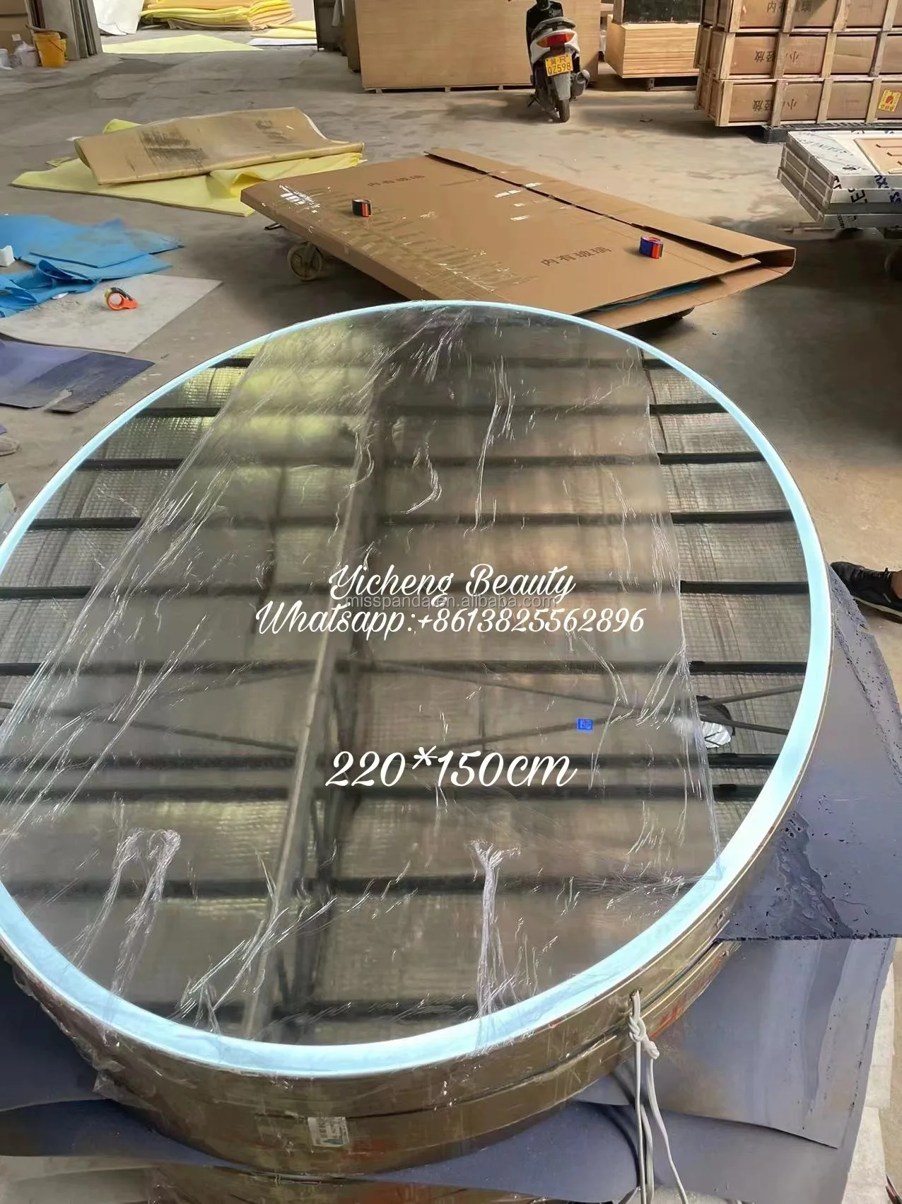 Yicheng Beauty Hair Styling Mirror Salon Station with Lights