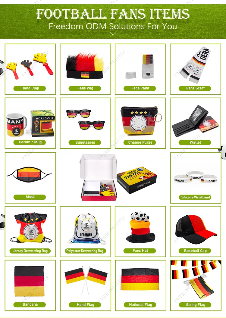 Factory Supply Custom Outdoor Football Fan Items Promotional Gifts Item ...