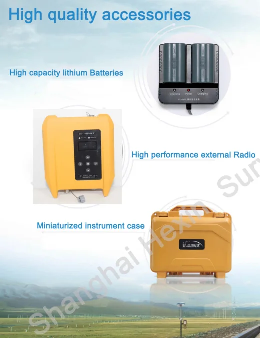 Hi-target TS5 GNSS RTK GPS Receiver with Post-Processing Software