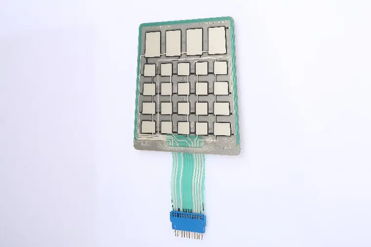 Membrane Push Button With Fpc Circuit Fiber Optic Membrane Switch Panel ...