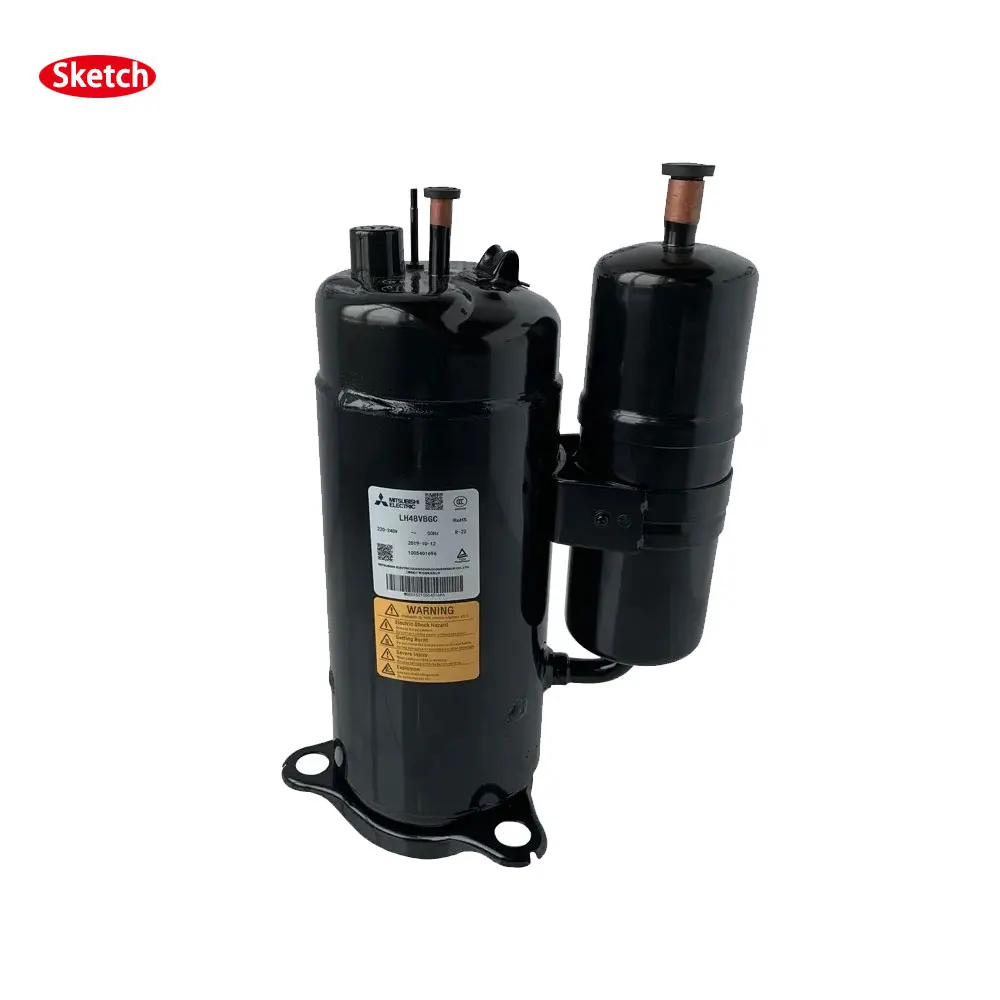 Mitsubishi Rotary Scroll Compressors for Efficient Cooling