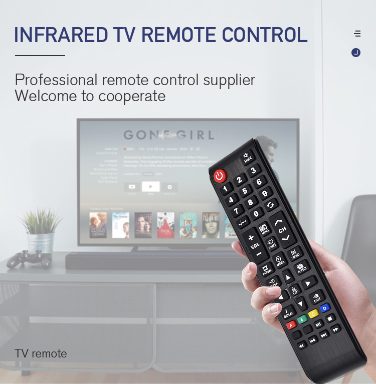 Aa59-00622a Aa59-00714a Replace Tv Remote Controller Plastic Smart ...