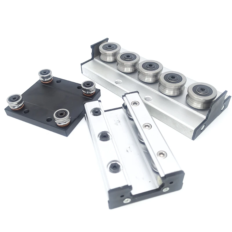 External Dual Axis Guide Rail High-end Furniture Jewelry Display ...