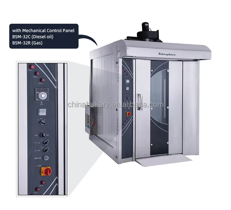 Double Trolley 12/16/32/64 Tray Rack Rotating Electric /diesel /gas ...