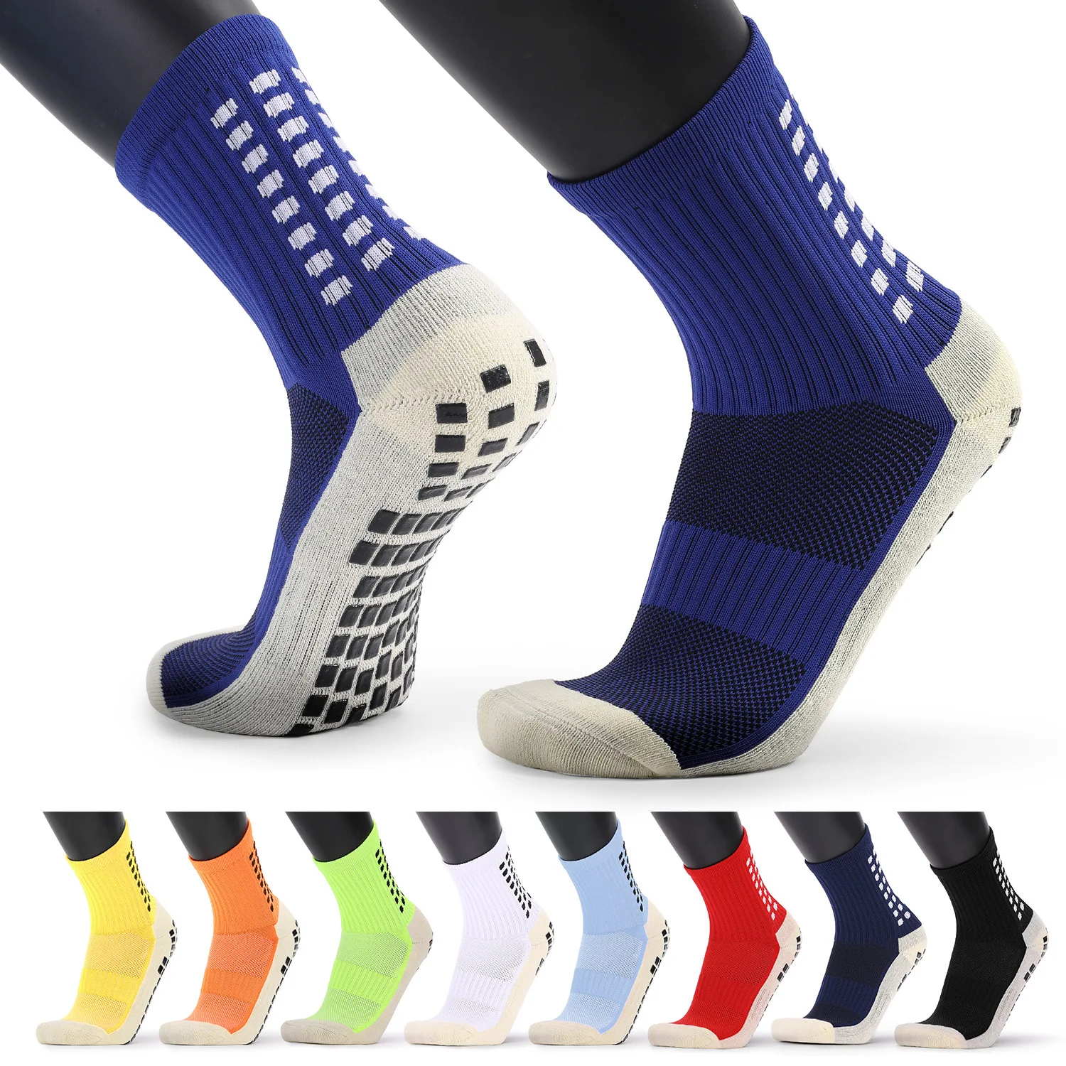 Professional Man's Long Football Stocking Socks Custom Socks logo for ...