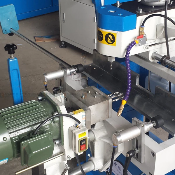 Factory Direct Aluminum Profile Semi Automatic End Milling Machine for ...