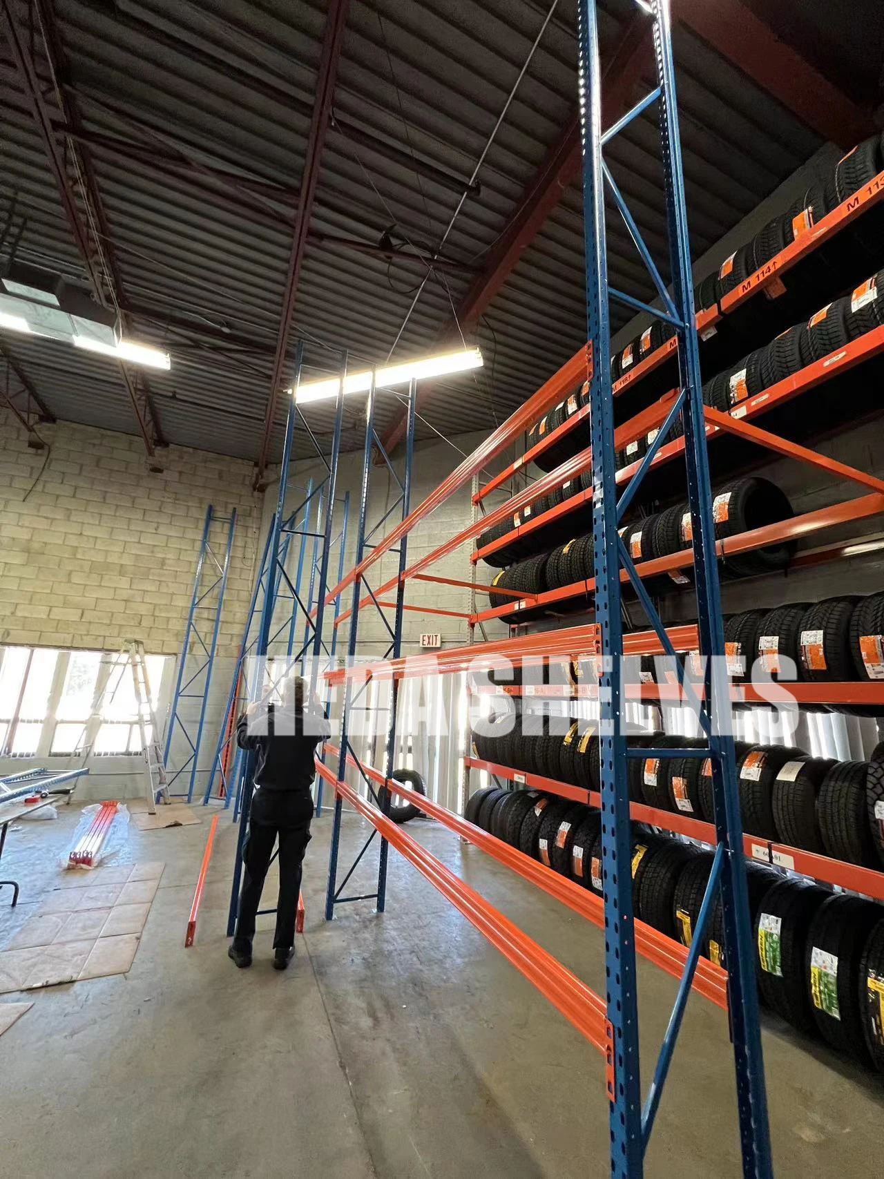 Tire Storage Rack Factory Industrial Heavy Duty Tire Storage Steel Rack ...