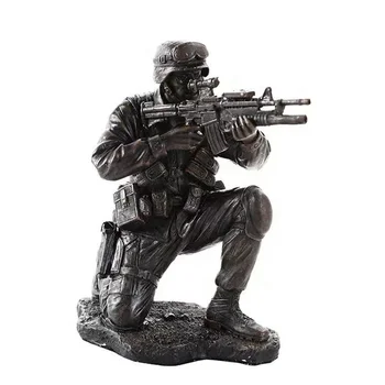 Paratrooper Statue Casting Bronze Statue Sculpture Custom Size Outdoor ...