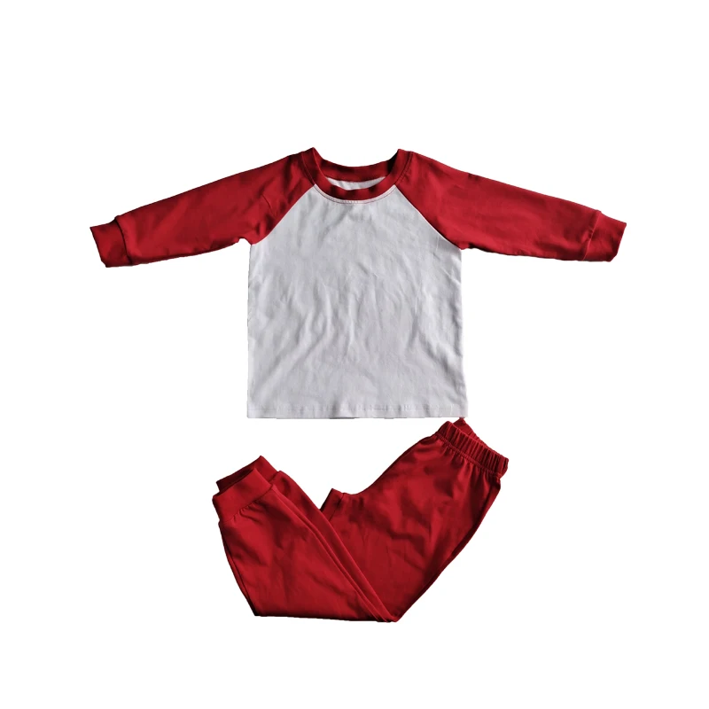 Custom Polyester Sublimation Blanks Kids Pyjamas Personalised Christmas ...