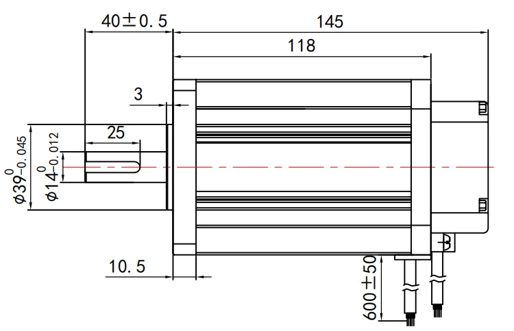80MM Bldc Motor 20 nm Torque 500 Watt with Hall Sensor for Home ...