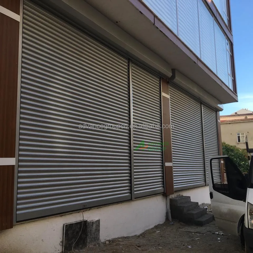 Advance Aluminium Security Electric Rolling External Safely Roller ...