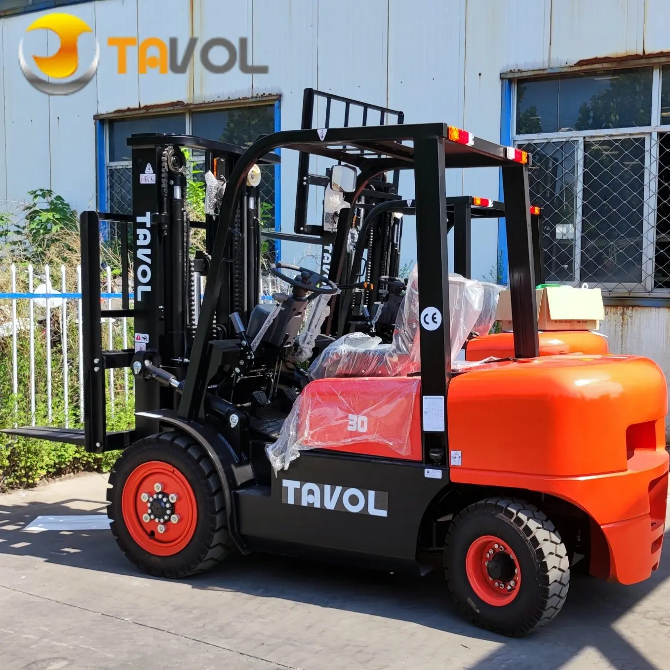 Customizable Diesel Forklift Stacker For Rolls 3t Diesel Forklift With ...