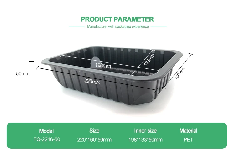 Supermarket PP Tray - Fresh Meat & Frozen Chicken Packaging