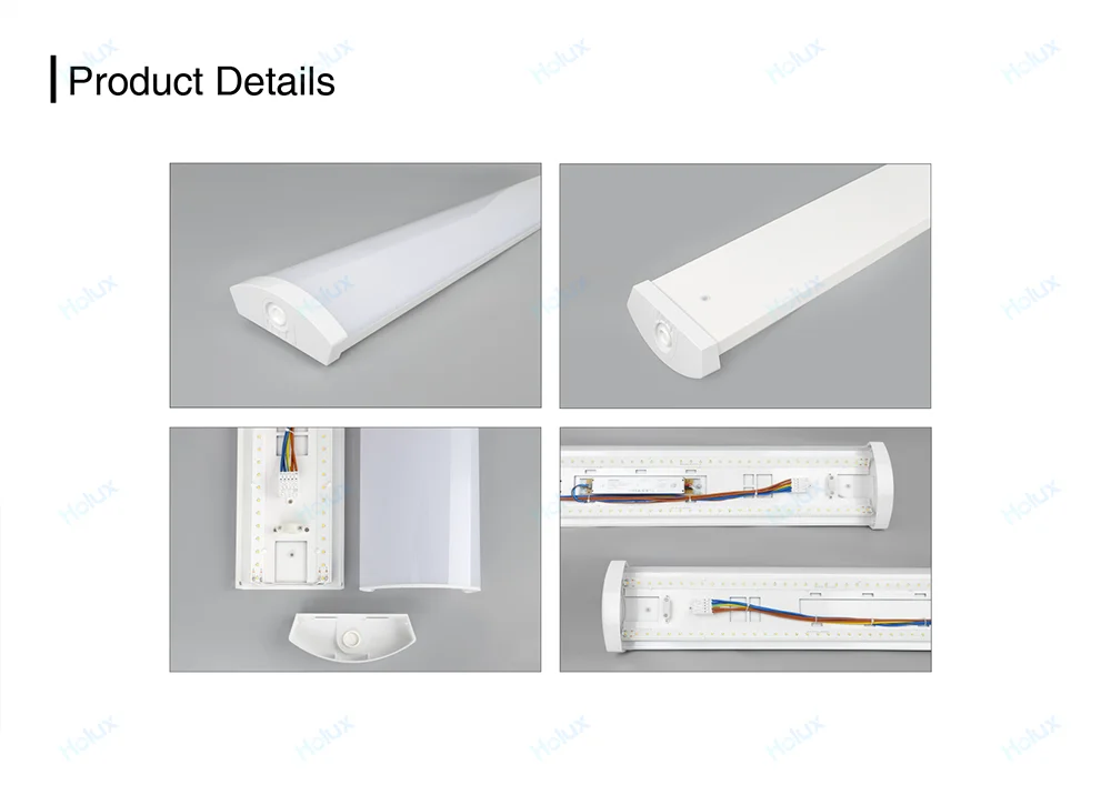 IP44 LED Batten Lights for Subways - 50000 Hours Lifespan