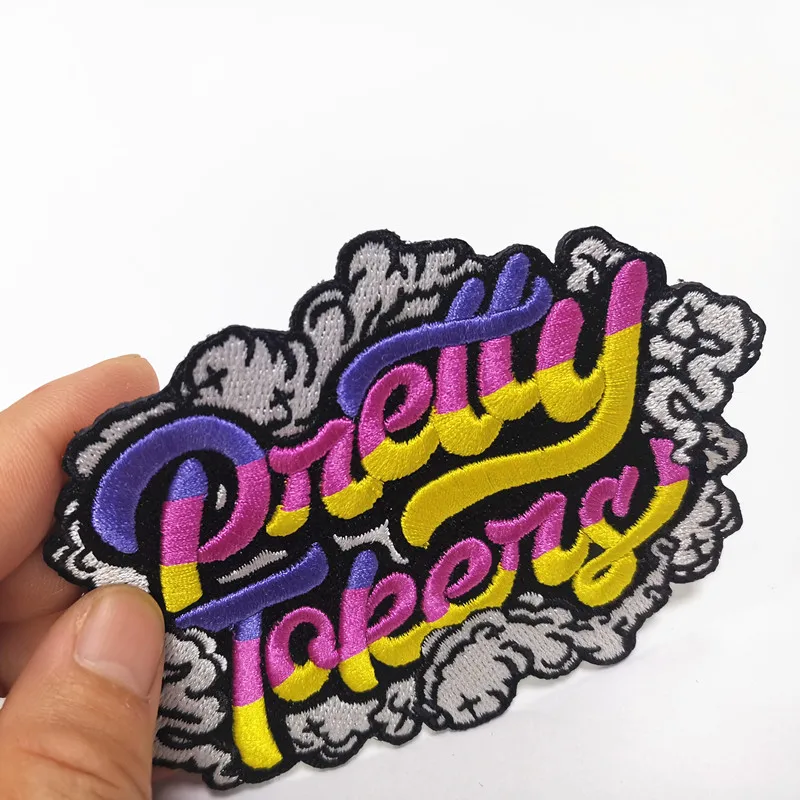 Custom 3D Puff Letter Embroidery Patches for Hats & Shoes
