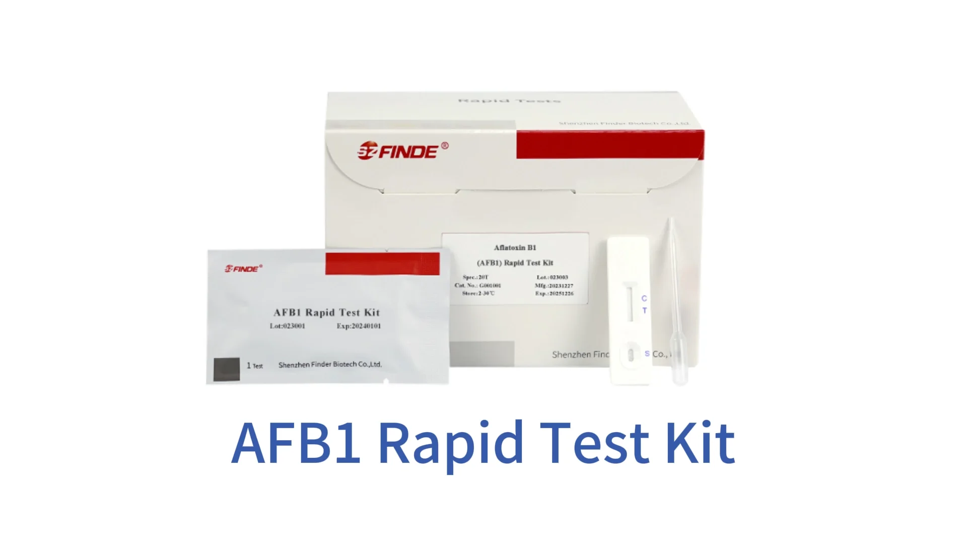 Rapid Aflatoxin B1 (afb1) Test Kit For Veterinary Use Mycotoxins ...