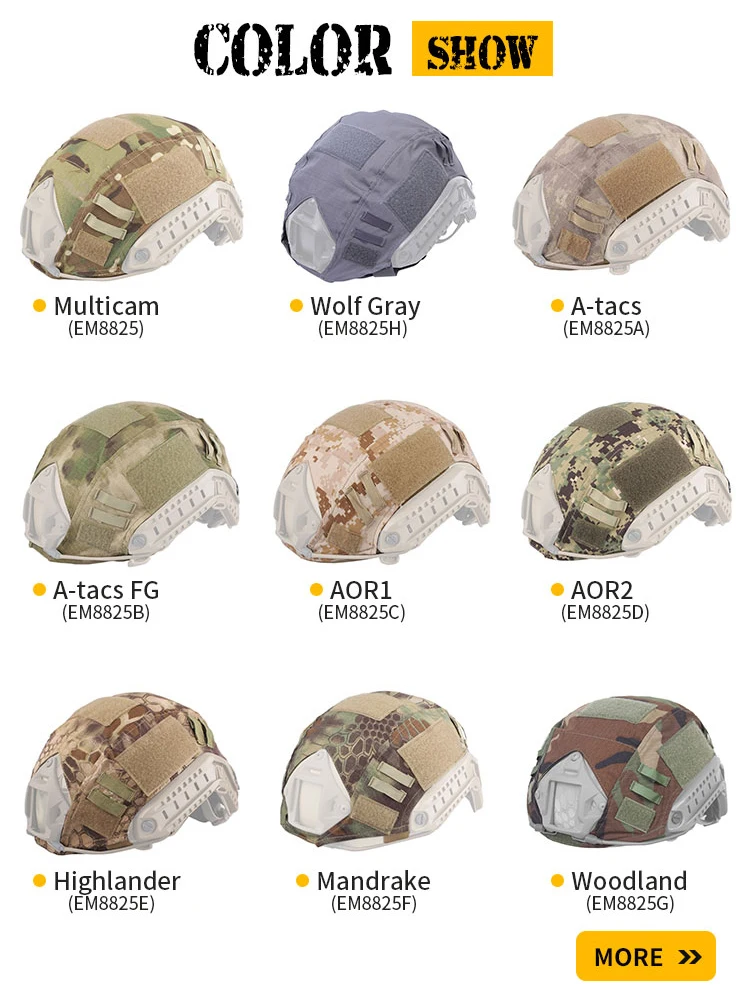 Multi-cam Air Frame Combat Helmet 2-in-1 Uhmwpe Af Protective Helmet ...