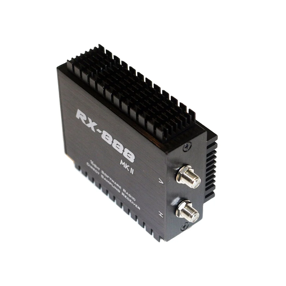 包装盒新rx-888 Mkii模数转换器sdr接收器无线电ltc2208 16位直接采样32兆赫高频超高频甚高频r828d Rx888 ...