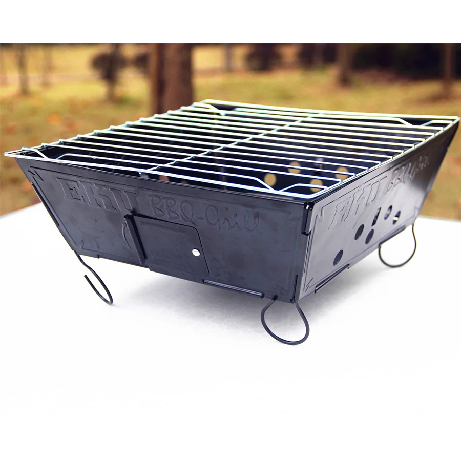 Disposable Instant Outdoor Camping Barbecue Folding Portable Charcoal ...