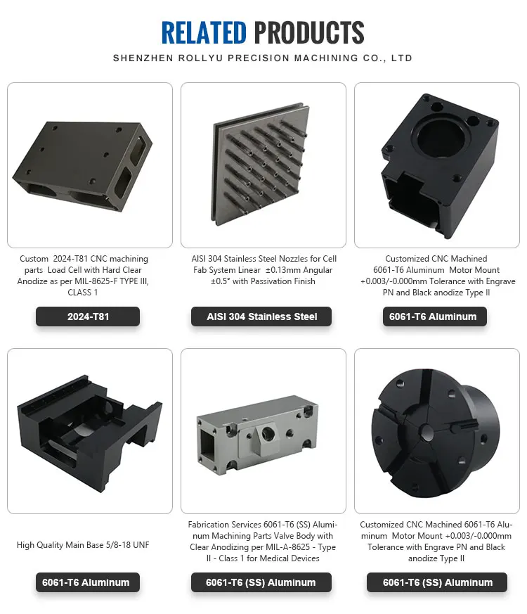 Tight Tolerances Flatness 0.0015in Clear Iridite Aluminum 6061-T6 CNC ...