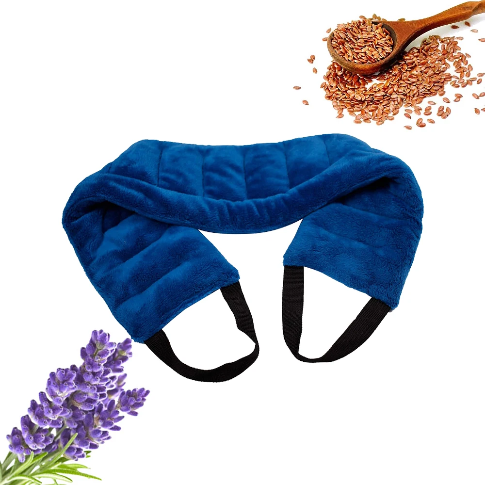 Reusable Therapy Microwavable Heat Therapy Wrap Flaxseed Tourmaline