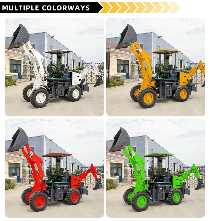 Mini Tractor Towable Backhoe Loader - Efficient Earth-moving