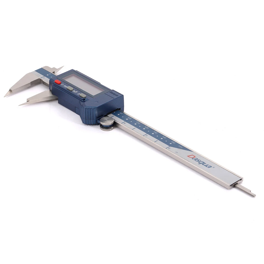 Dasqua Stainless Steel 6" Small High Precision 0-150mm Digital Point ...