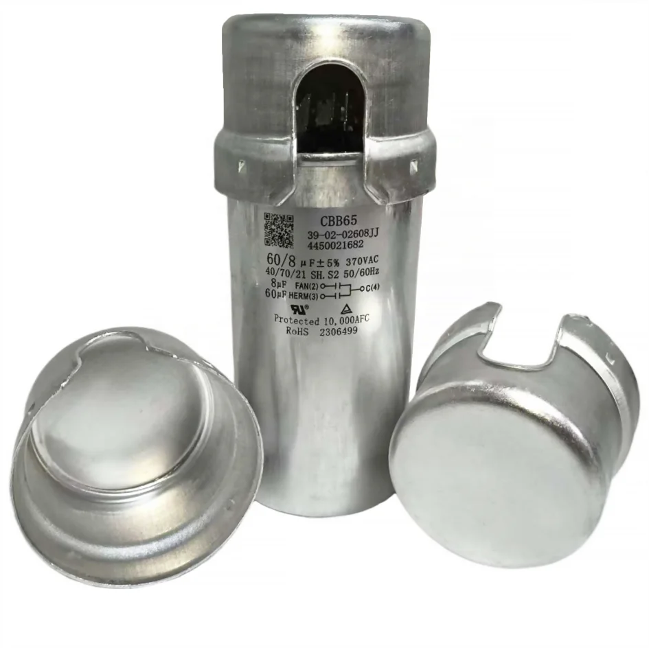 Aluminum Cap Film Capacitor with Protection Features Match for Other ...