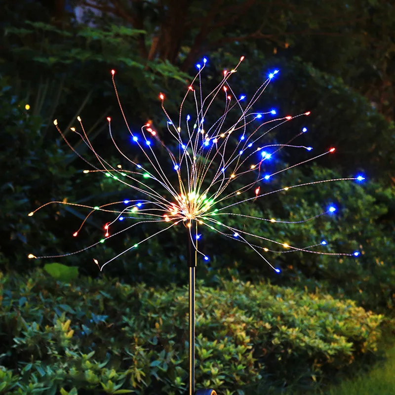 KSWING Christmas Lights - Outdoor Fireworks Lamp Warm LED