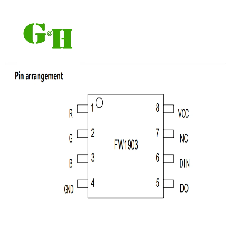 Driver Ic Chips Ws2814 Ws2814a Ws2814f Ws2811 Ws2816 Origin Led Driver ...
