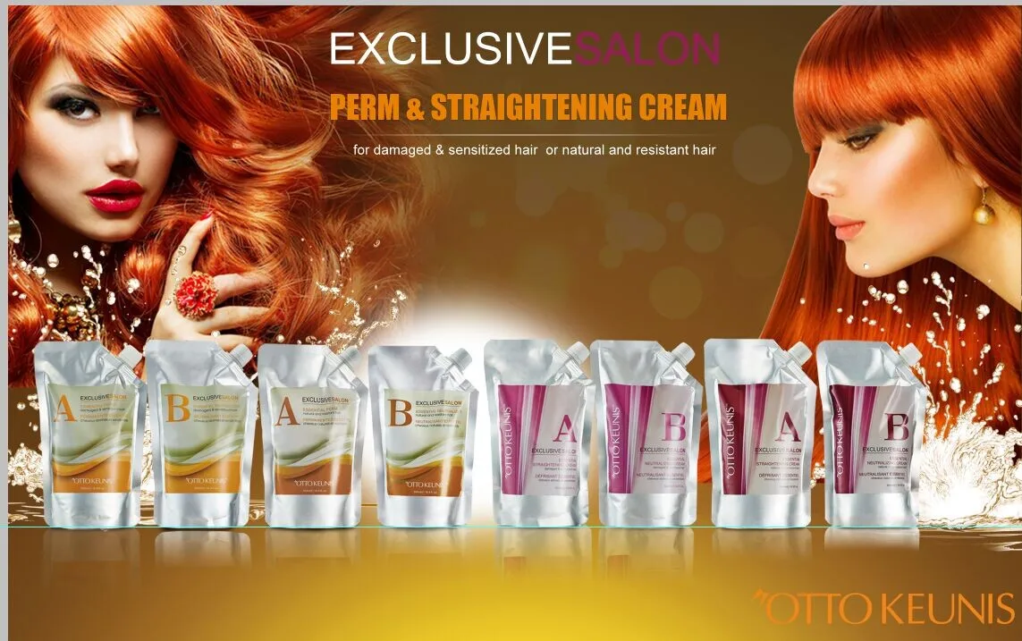 Permanent straightening hair cream store