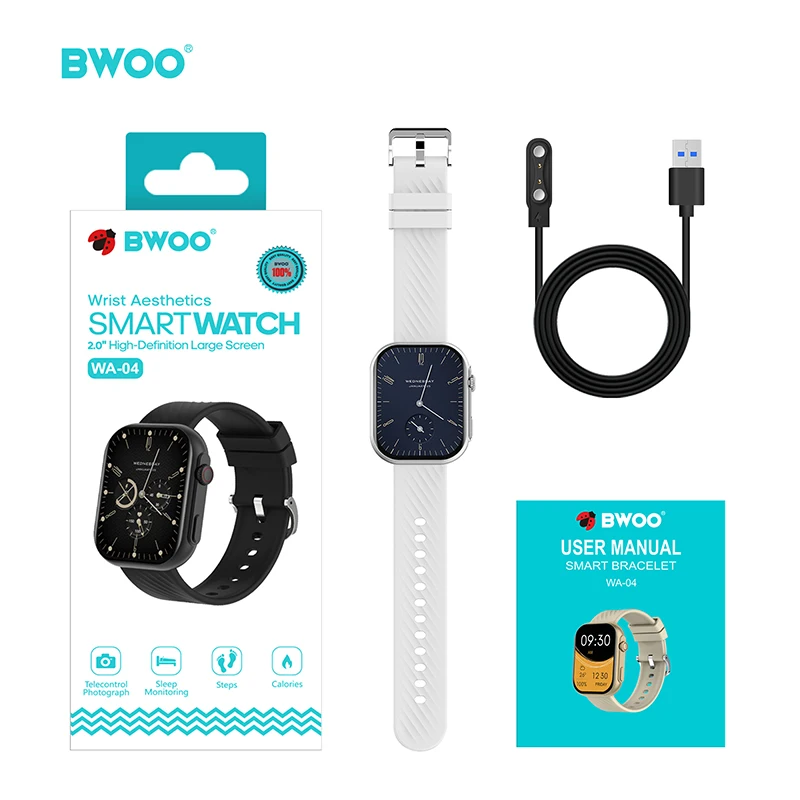 Bwoo Ladies Smart Wrist Watch 2024 Relogio Smartwatch For Women - Buy ...