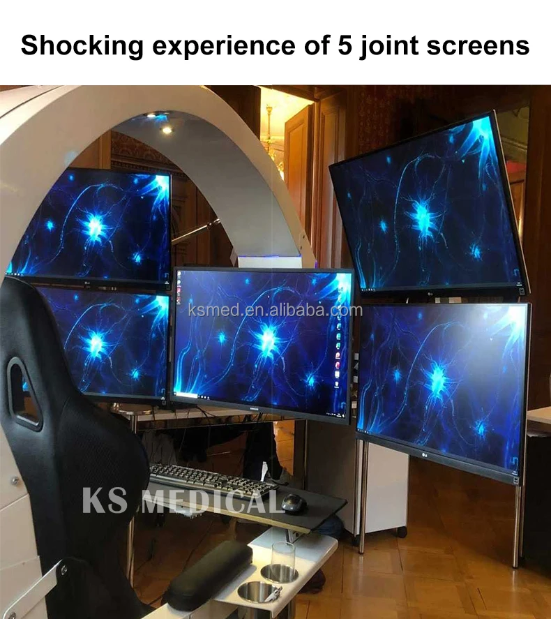 KSM-GC1 Gaming Chair - Ergonomic Cockpit with Lights & Sound