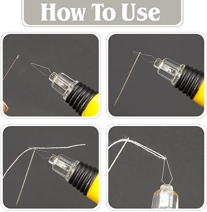 Led Needle Threader Insertion Tool,Lighted Wire Stitch Insert Too,Good ...