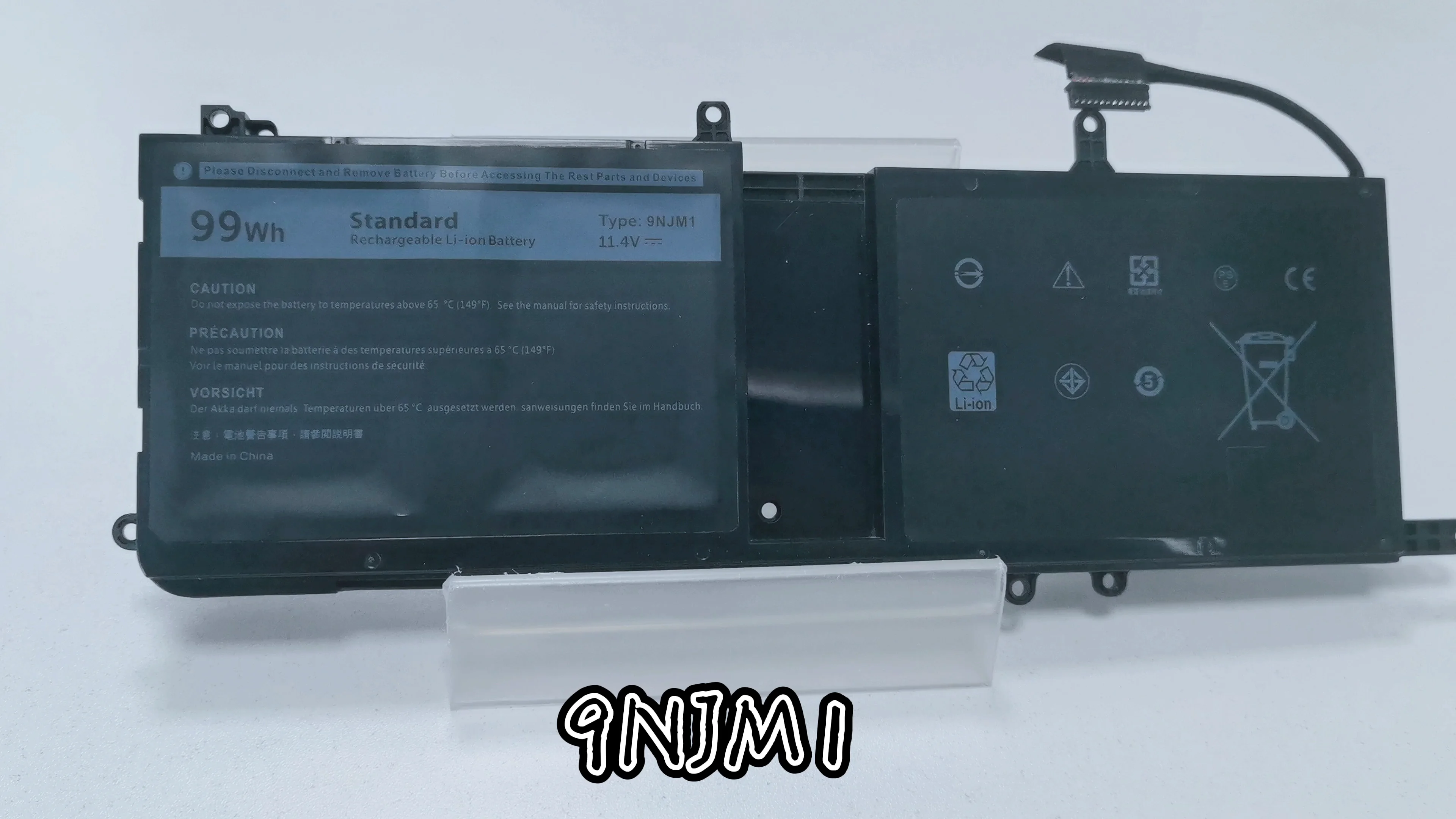 9njm1 Laptop Battery For Dell Alienware 15 R3 R4 17 R4 R5