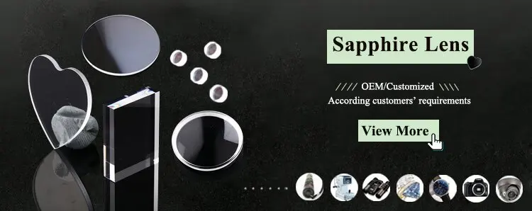 Customized Sapphire Rod Lens Cylindrical Endoscope Rod Lens Micro Rod ...