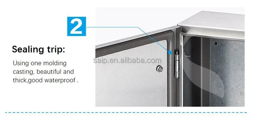 Saipwell/saip Stainless Steel Outdoor Rainproof Box With Electric Meter ...