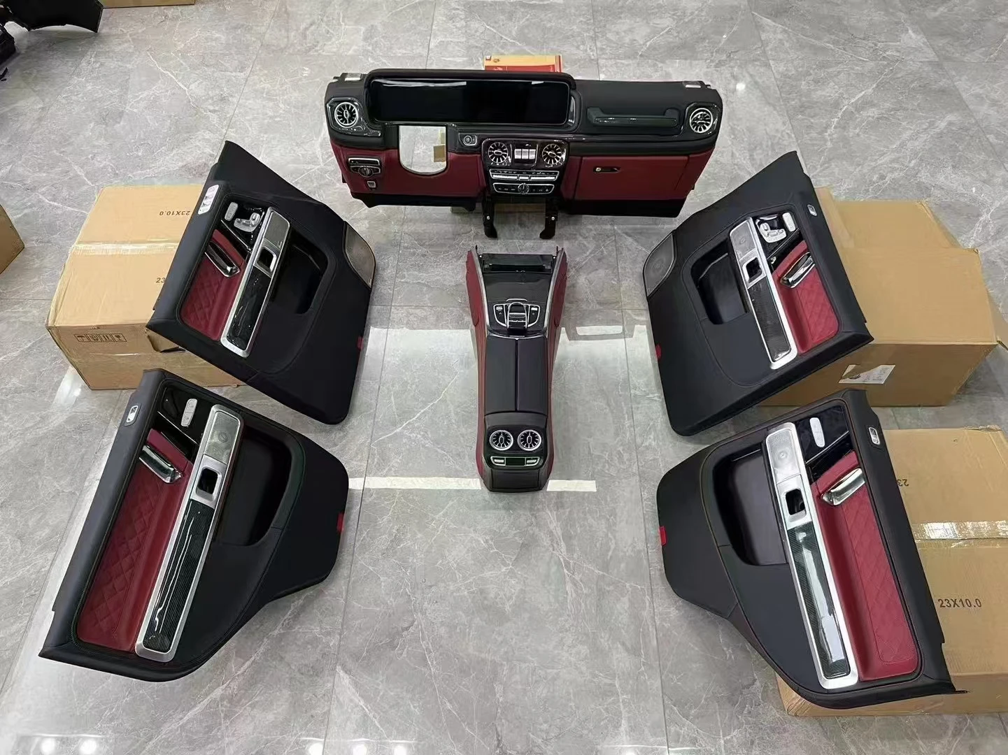 Mercedes G Wagon Interior Upgrade Kits - Full Dashboard Set