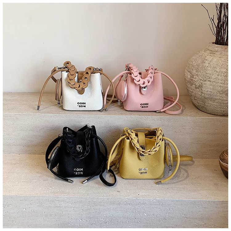 Vintage Color-Block Handbag for Women 2026 New Niche Fashion Simple ...