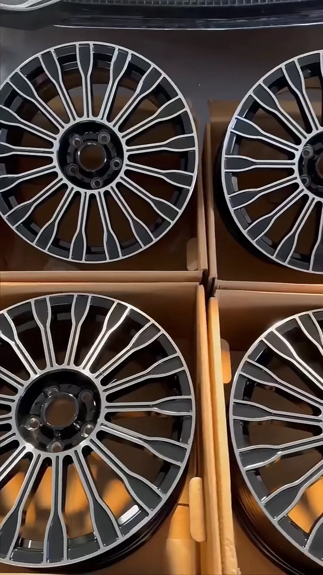 Partner Bear Oldtimer 15x8 4x100 Alloy Vw Golf Wheel 18 19 20 21 22 24 ...