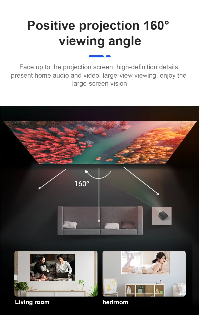 Projection Screen 60 -150 Inch Milk White Shred Black Background ...