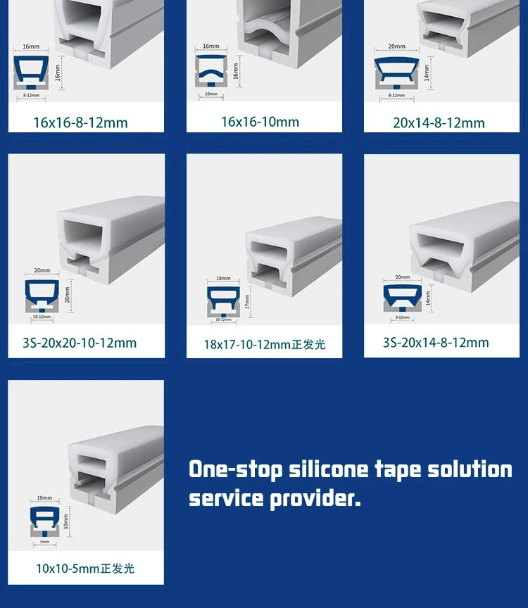 Flexible Waterproof Silicon Outdoor Led Flex Neon Tube Cover Rope Light ...