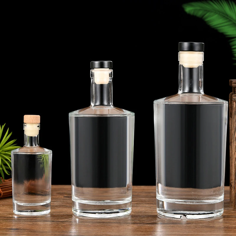 Free Sample Vodka Glass Wine Bottle 750 Ml - Renbang