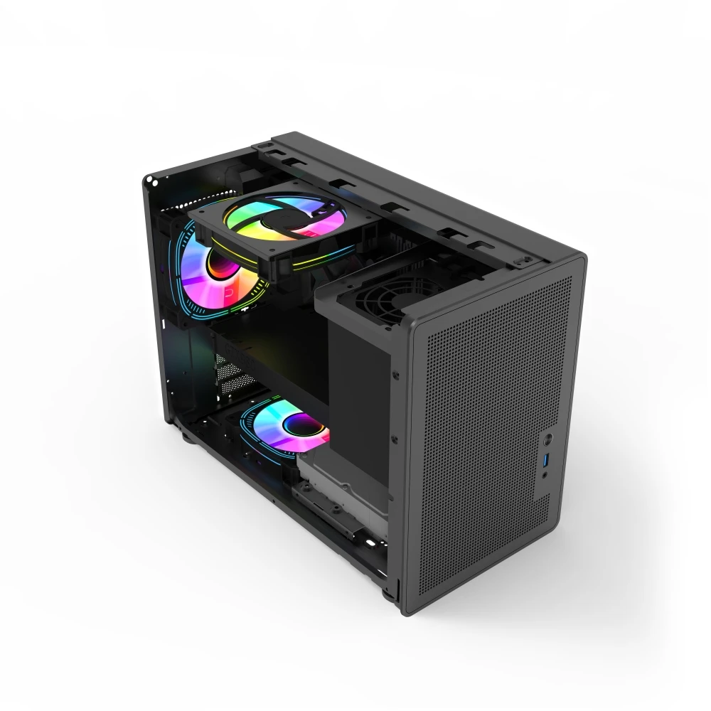 Custom MATX PC Case Computer Tower Case Desktop Gaming Case Casin ...