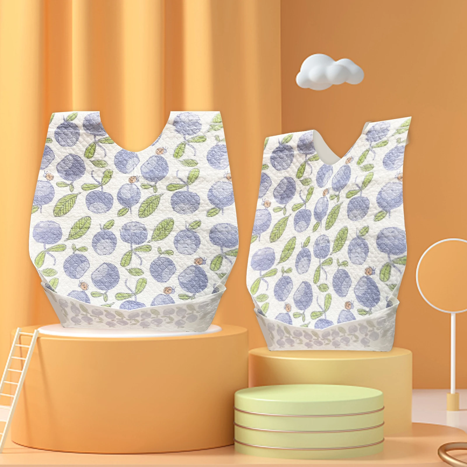 Truly Baby Bibs Non Woven Cute Useful Baby Item Disposable Printed ...