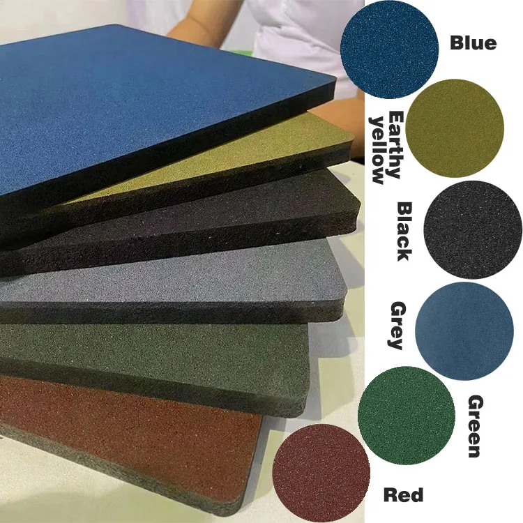 Heavy Duty Rubber Tile - Non-Slip Flooring for Playgrounds